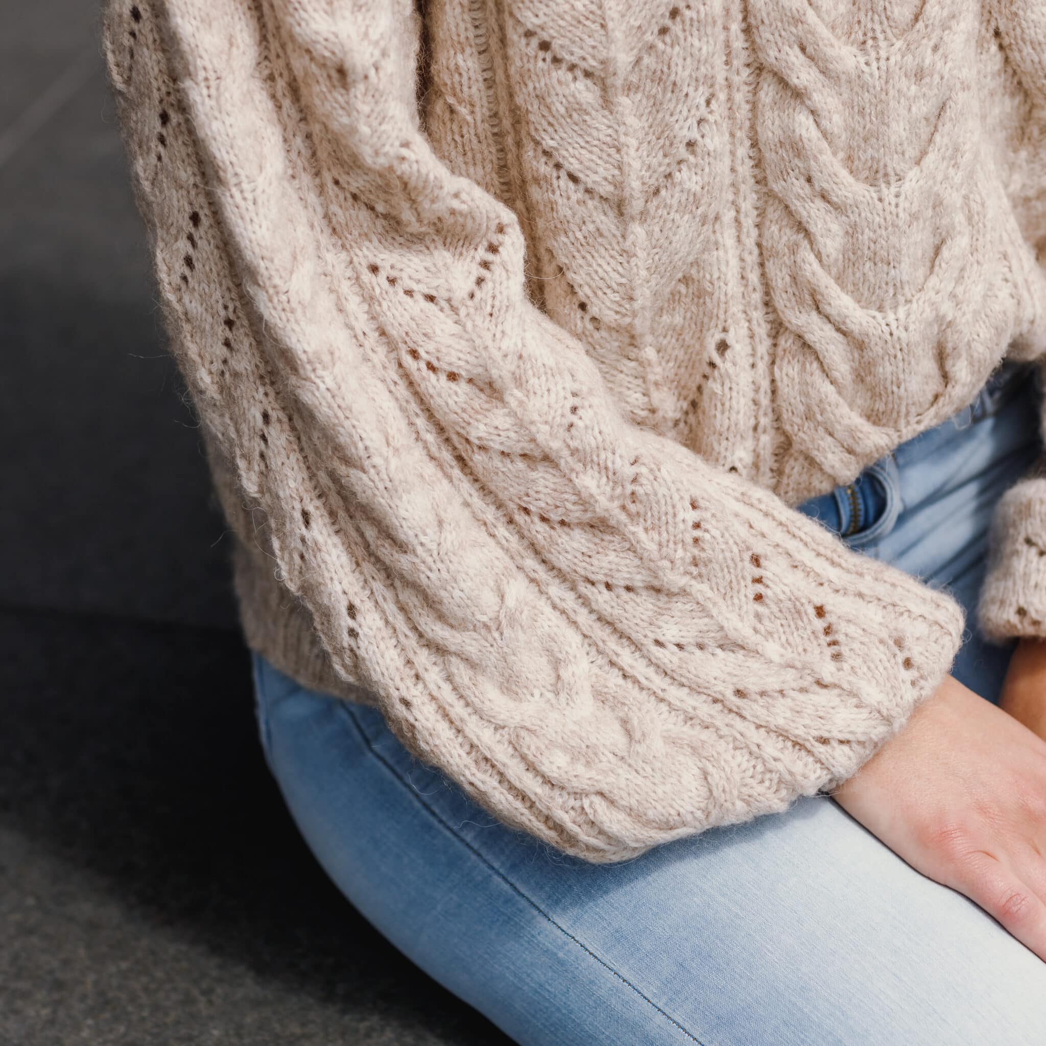 Purl Foundry Cable Bay Sweater Pattern - Skeinz