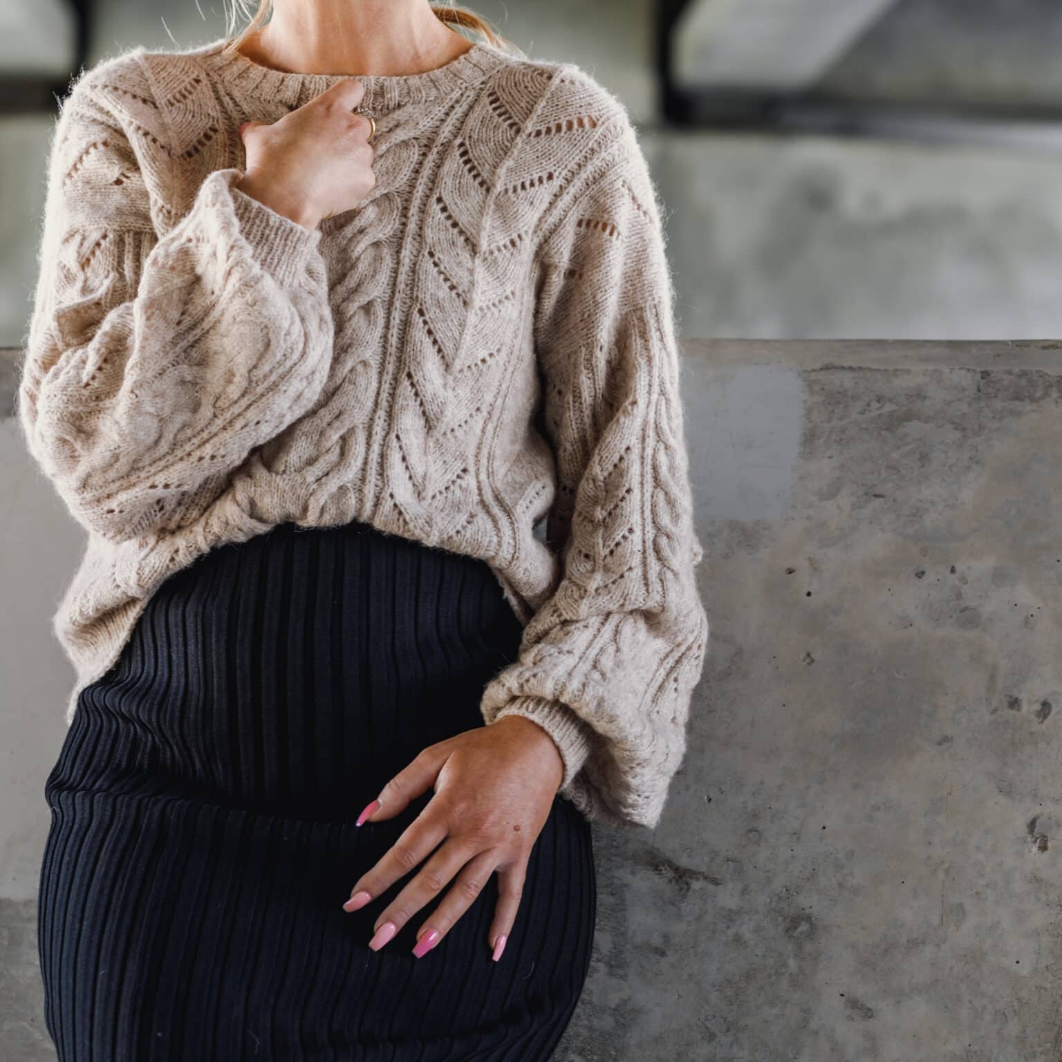 Purl Foundry Cable Bay Sweater Pattern - Skeinz